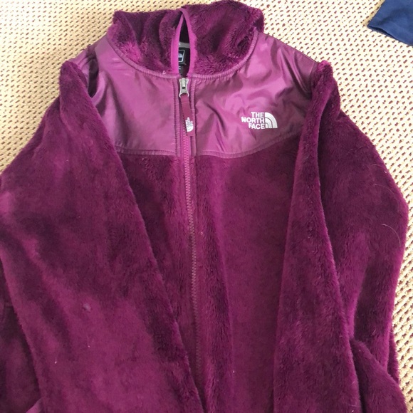 The North Face | Jackets & Coats | Fuzzy Purple Jacket | Poshmark